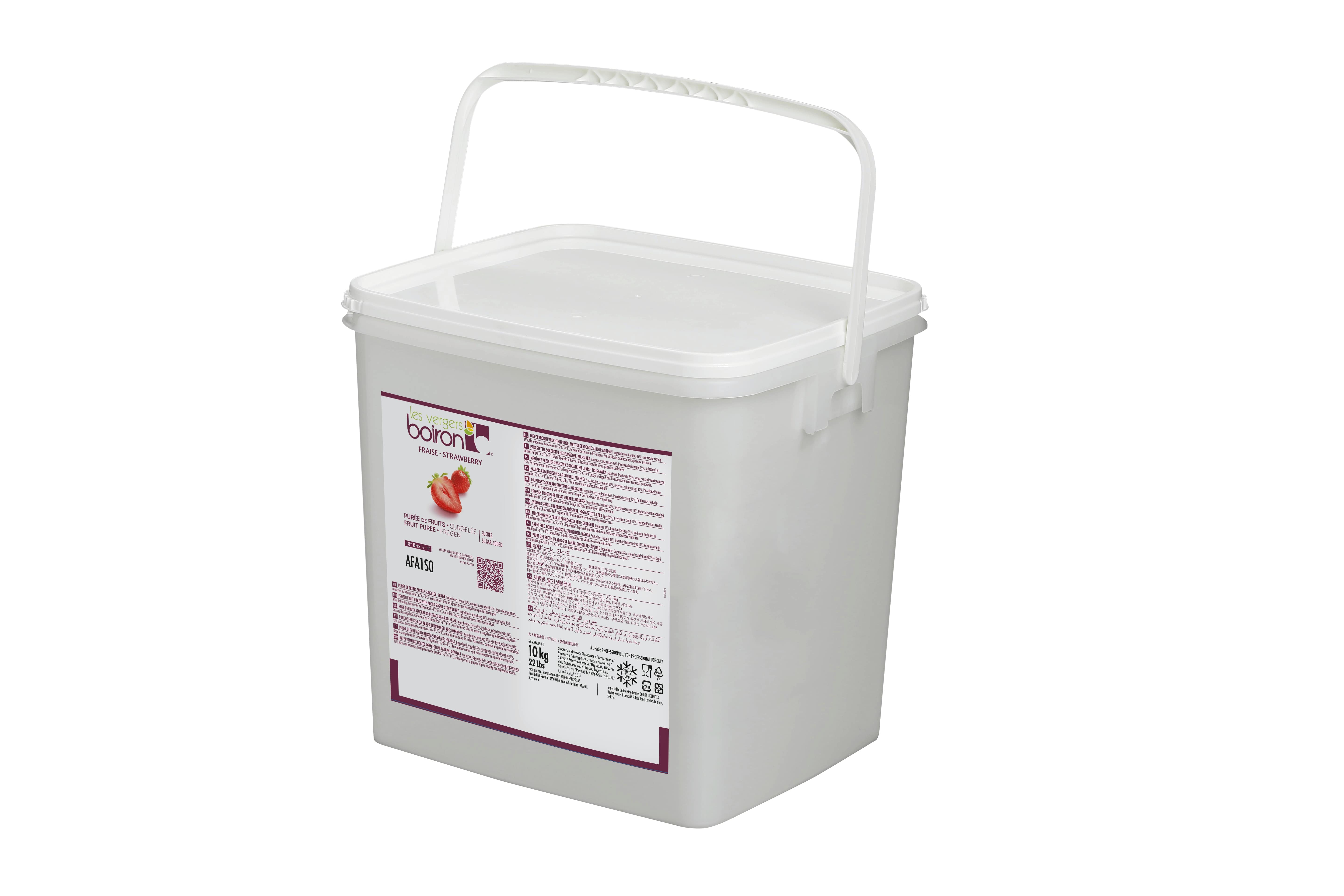 Puree Strawberry 10kg - Eustralis Food